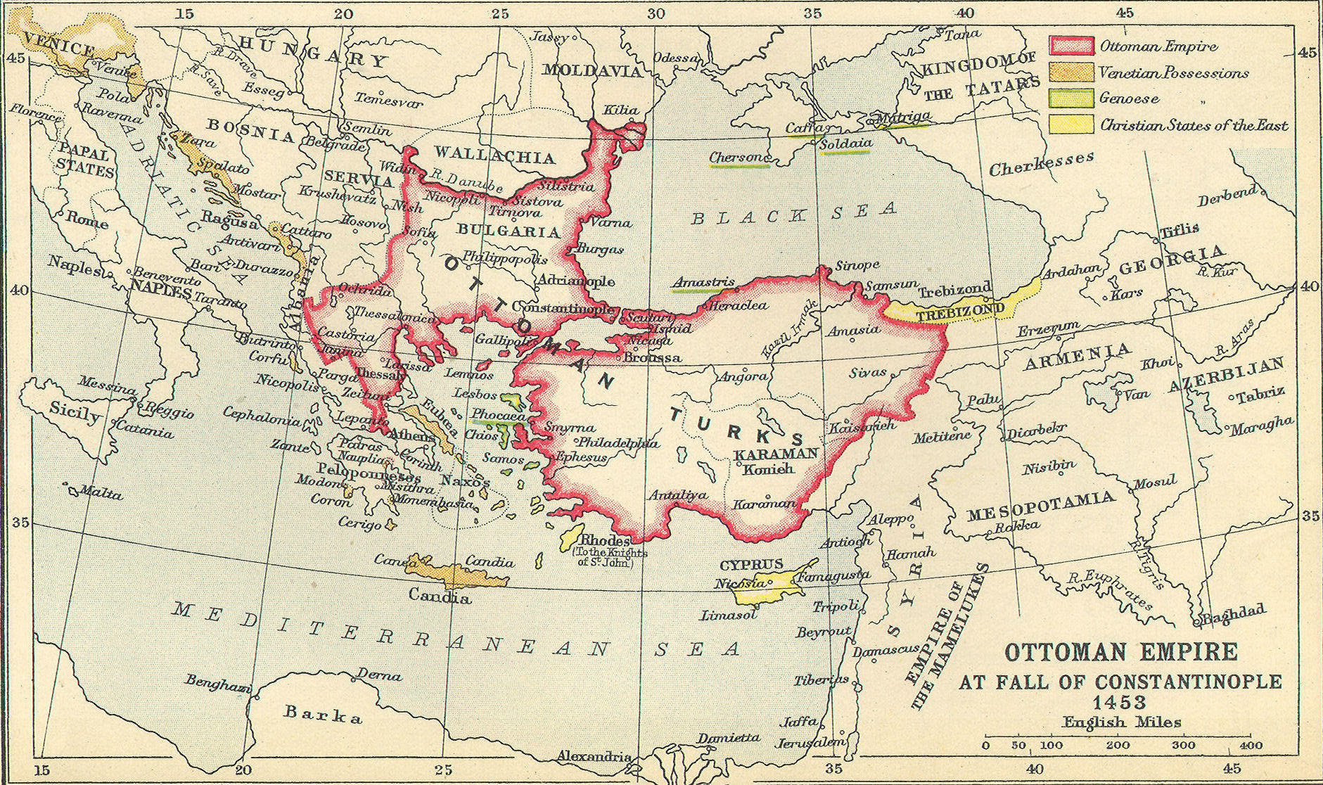 OSMANLI - HARİTA
